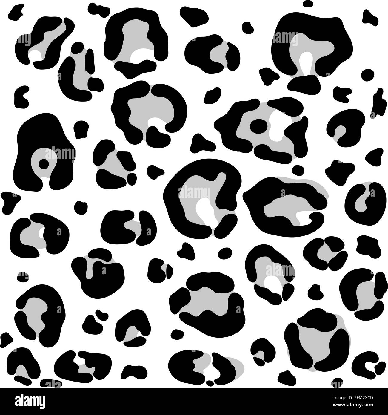Abstract geometric pattern on the skin of a jaguar Stock Vector Image ...