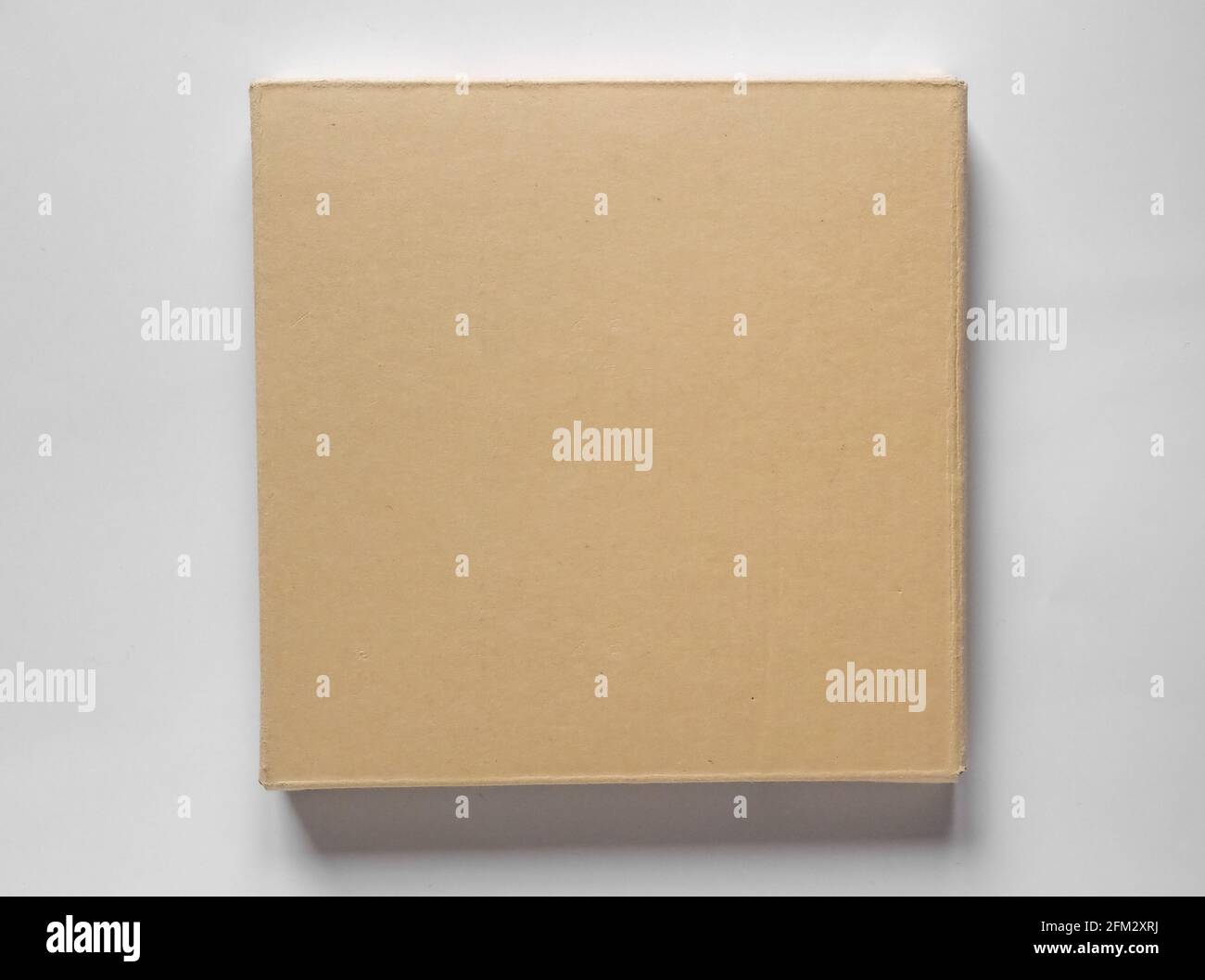 corrugated cardboard box for small packet or parcel Stock Photo - Alamy
