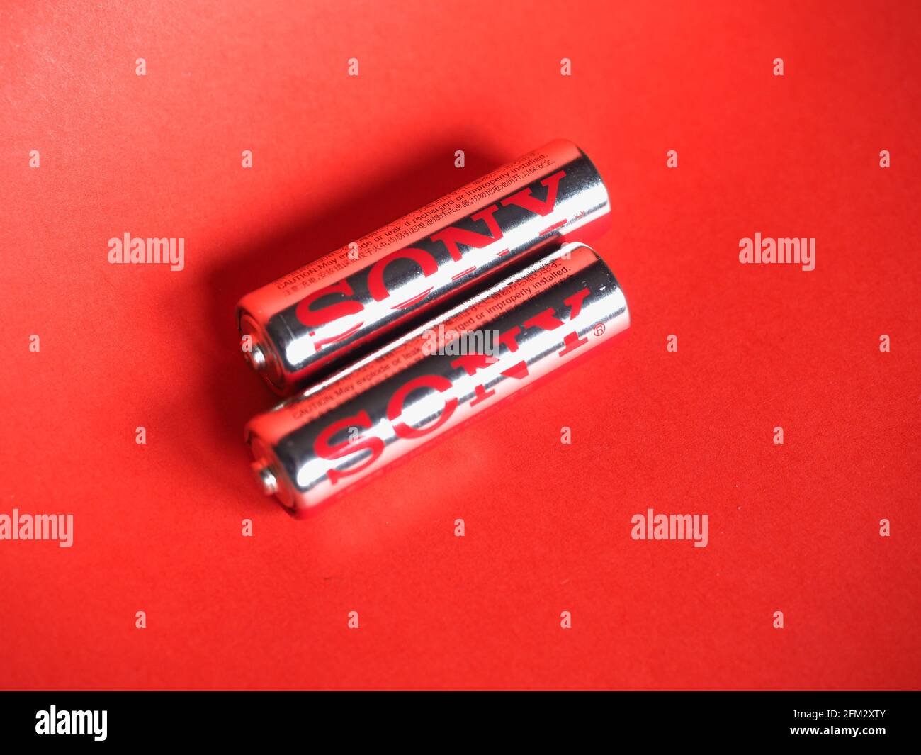 TOKYO, JAPAN - CIRCA APRIL 2021: Sony AA batteries Stock Photo - Alamy
