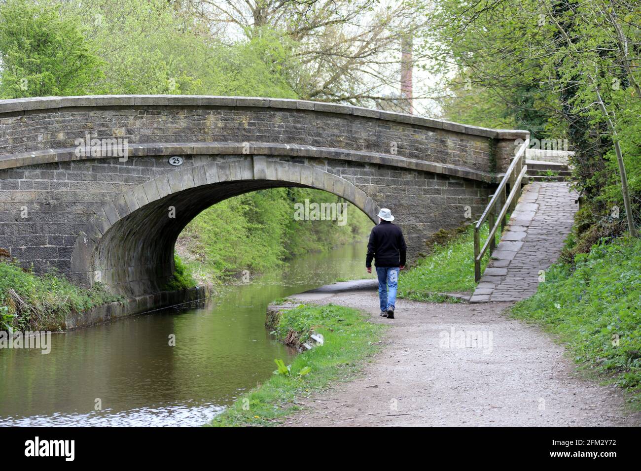 Walking Towpath Bridge Canal High Resolution Stock Photography and ...