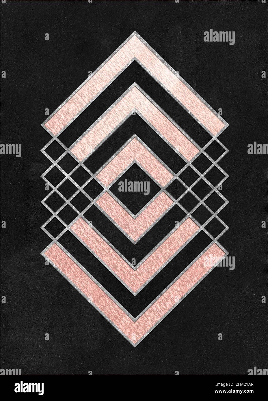 Geometric Abstract Art, Marbling, Colorful Stock Photo - Alamy