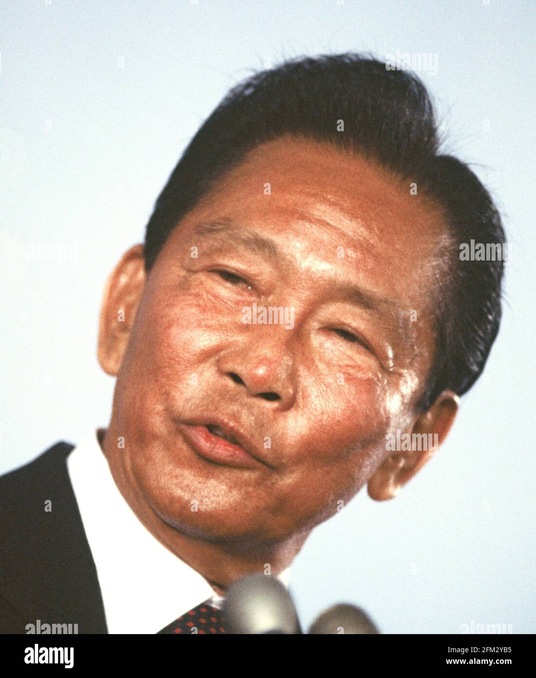 FerdinandMarcos portrait, 16 September 1982 Photograph by Dennos Brack ...