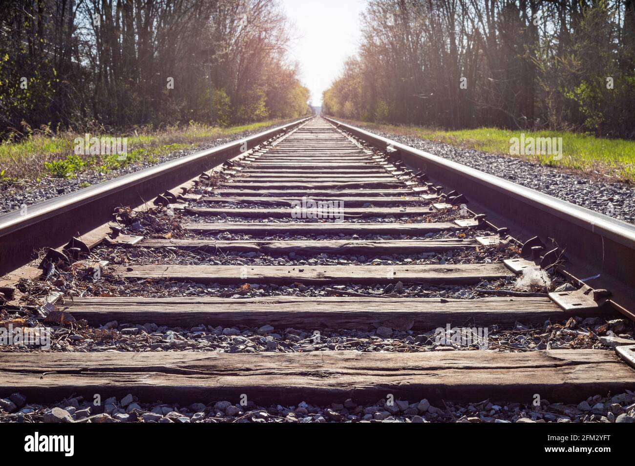 Beautiful railway tracks hi-res stock photography and images - Alamy