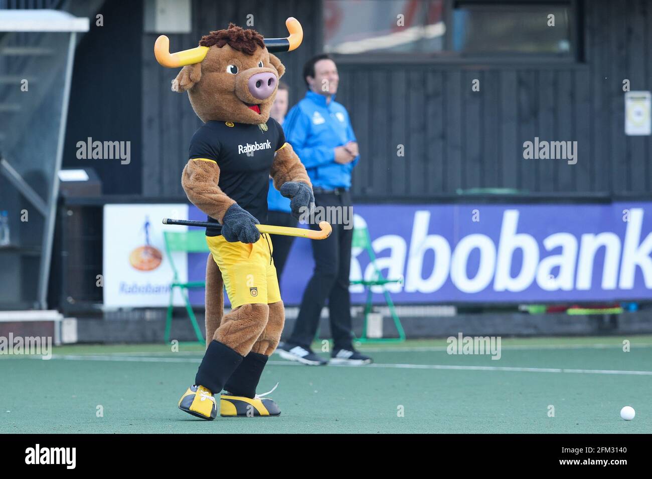 DEN BOSCH, NETHERLANDS - MAY 5: Mascotte of Den Bosch during the ...