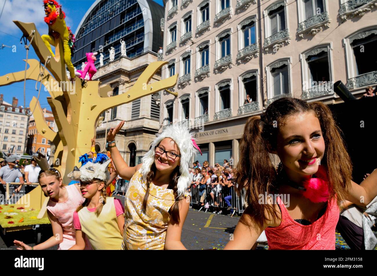 Defile of the Dance Biennal, Lyon, France Stock Photo - Alamy