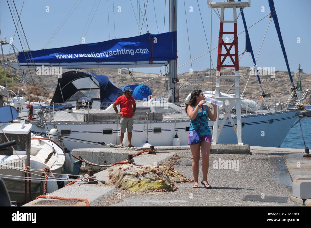 Island scenes from Greece Stock Photo - Alamy
