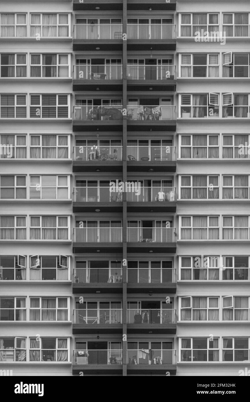 Vertical shot of the building of Wyndham Vacation Resorts in Panama ...