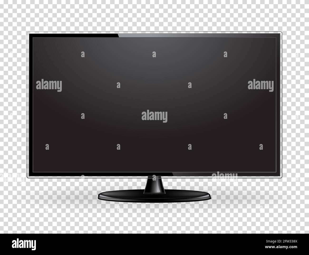 White led mock up Stock Vector Images - Alamy