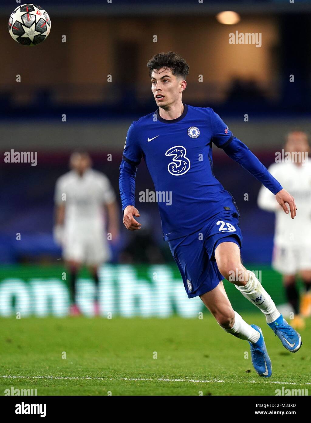 Chelsea's Kai Havertz during the UEFA Champions League Semi Final ...