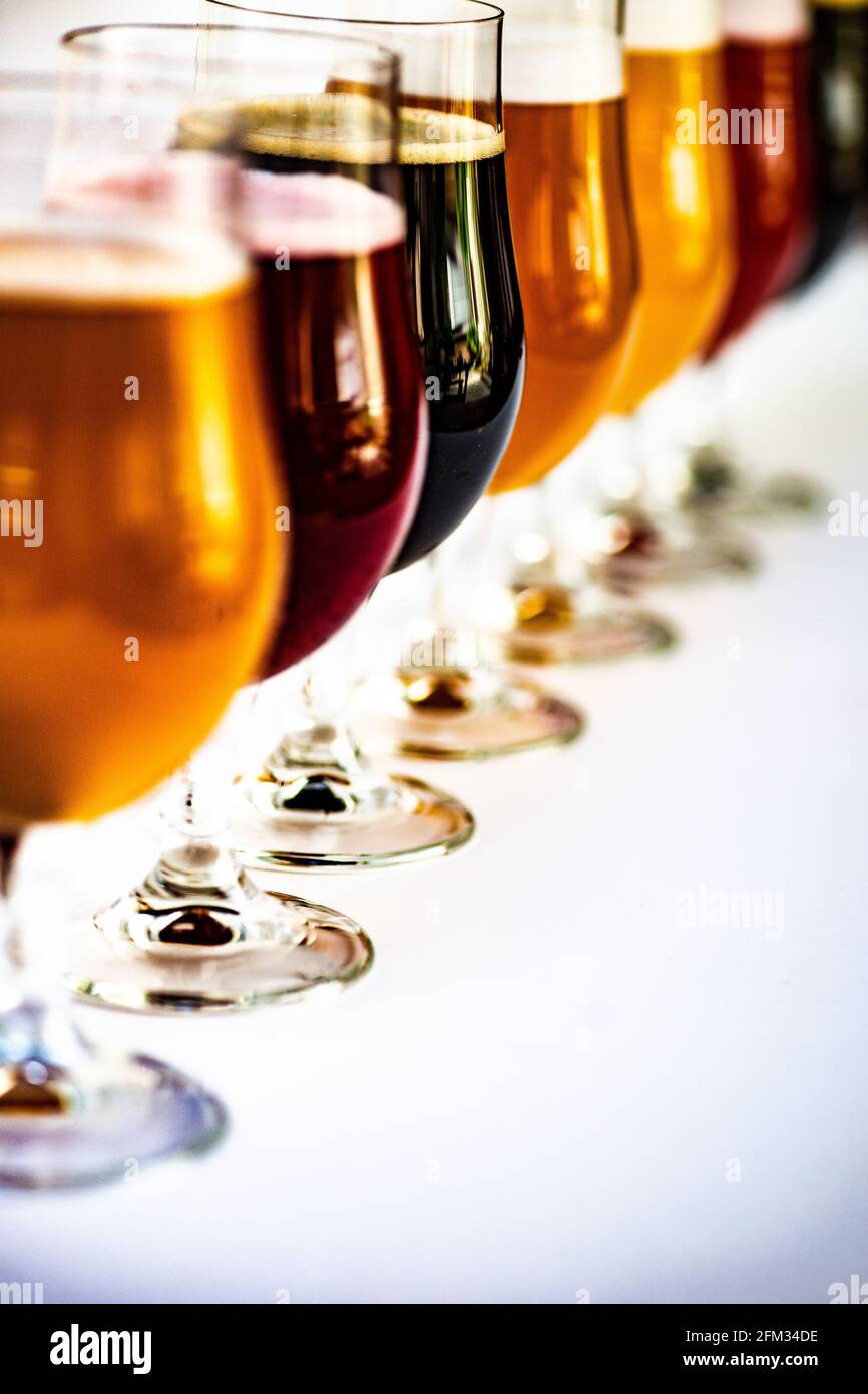 Assorted beers hi-res stock photography and images - Alamy