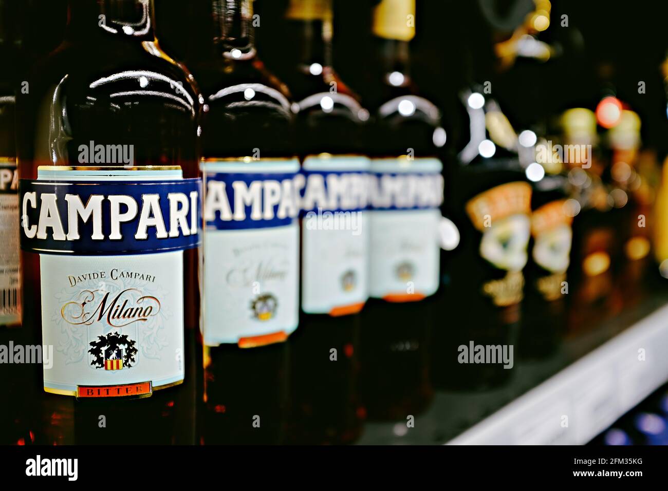 Campari bottles hi-res stock photography and images - Alamy
