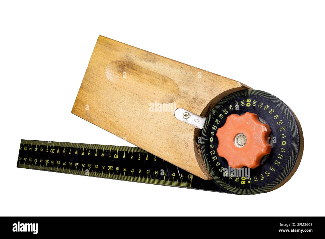Carpentry square for measuring angles in a carpentry workshop ...