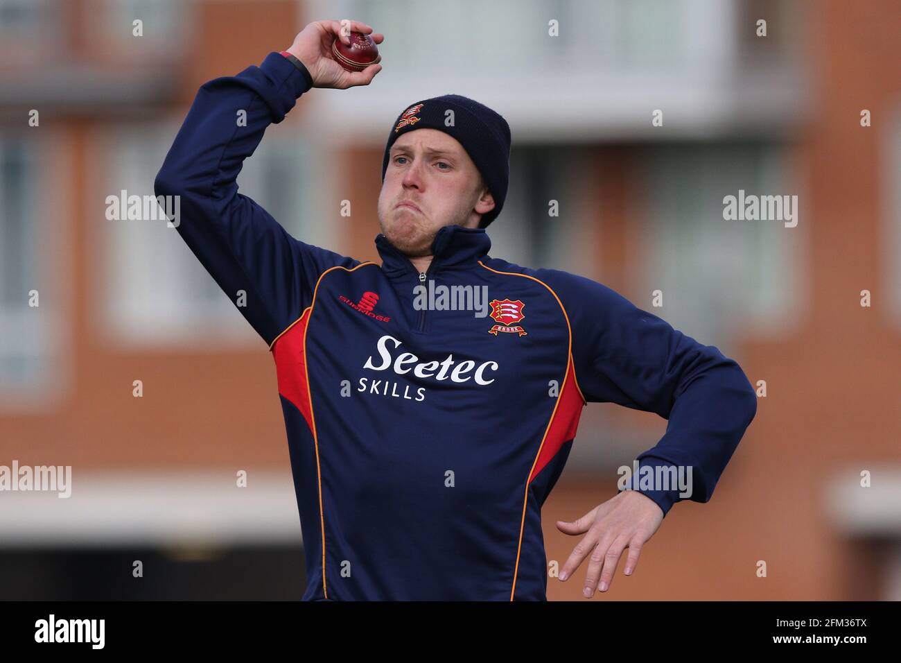 Jamie Porter of Essex during Cambridge MCCU vs Essex CCC, English MCC ...