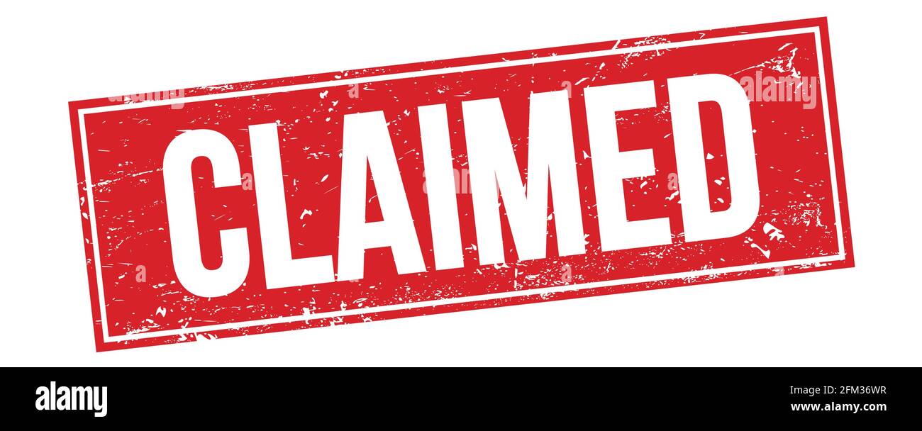 Claimed stamp hi-res stock photography and images - Alamy