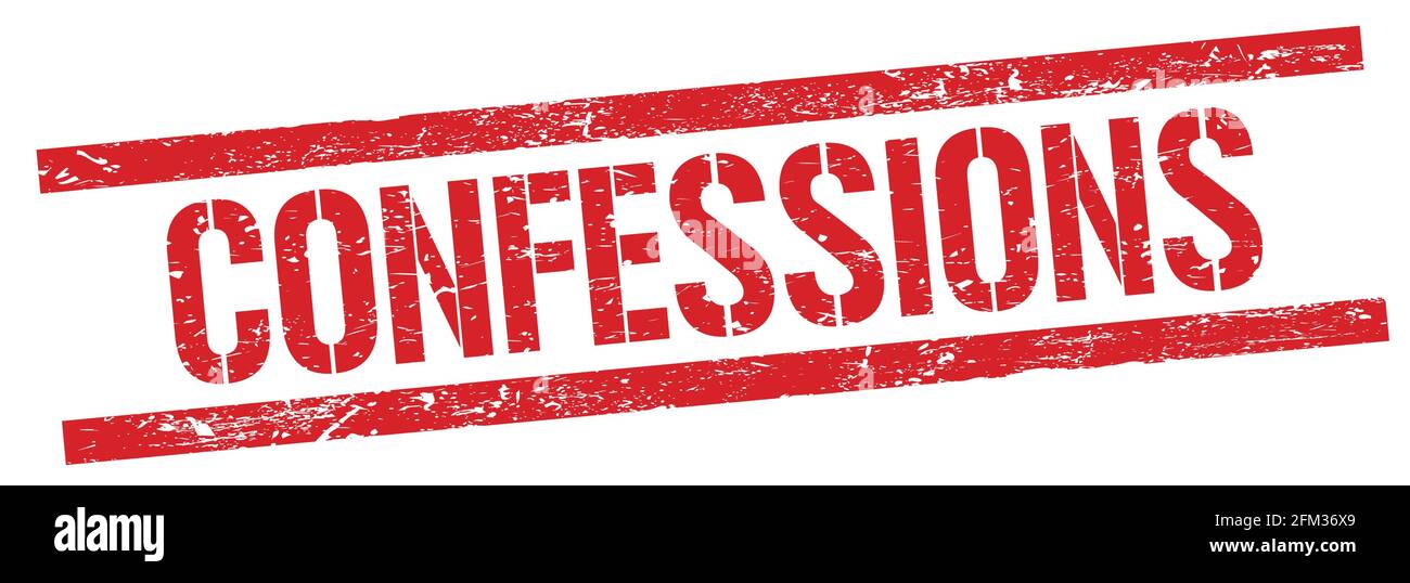 Confessions word hi-res stock photography and images - Alamy