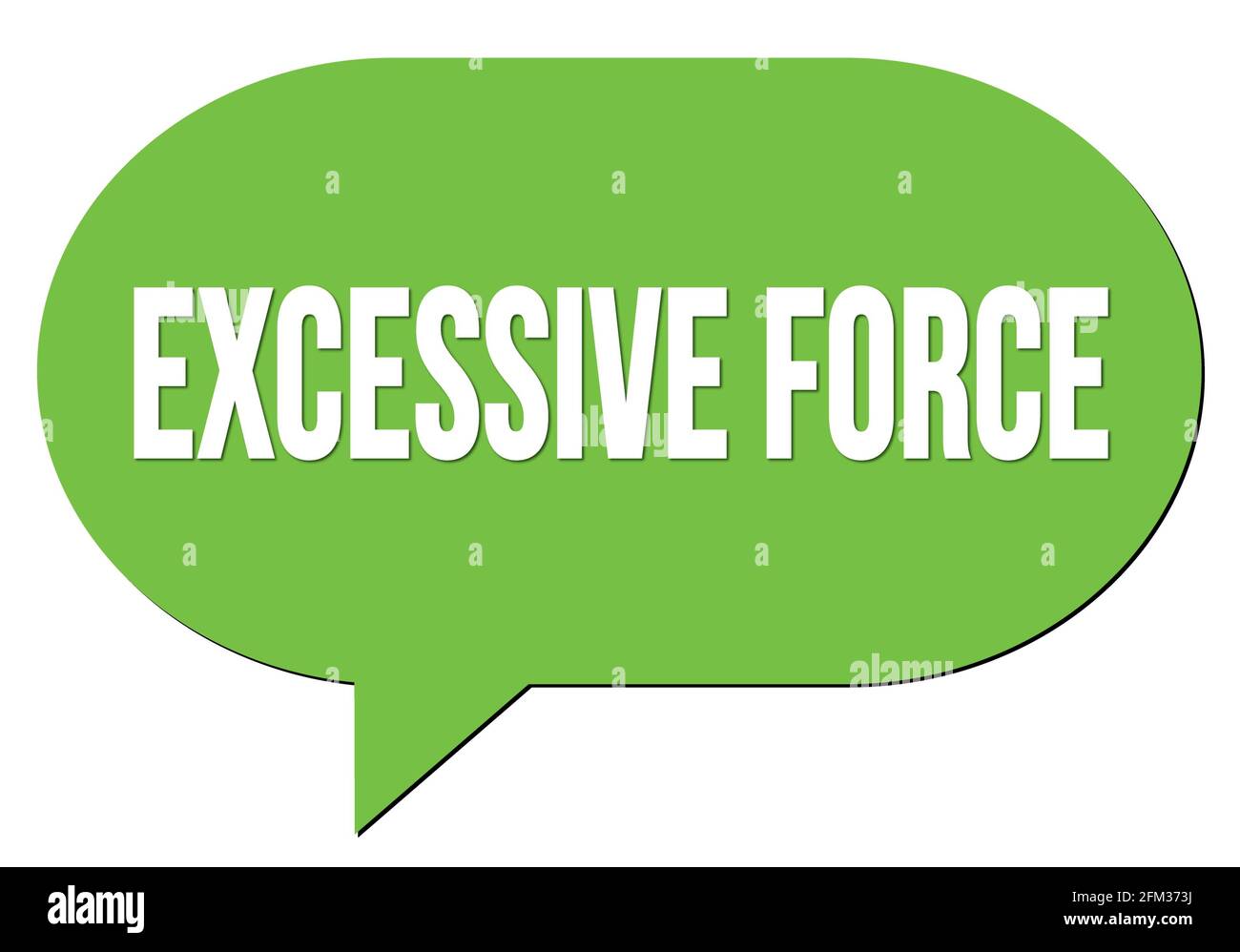 Excessive force word hi-res stock photography and images - Alamy
