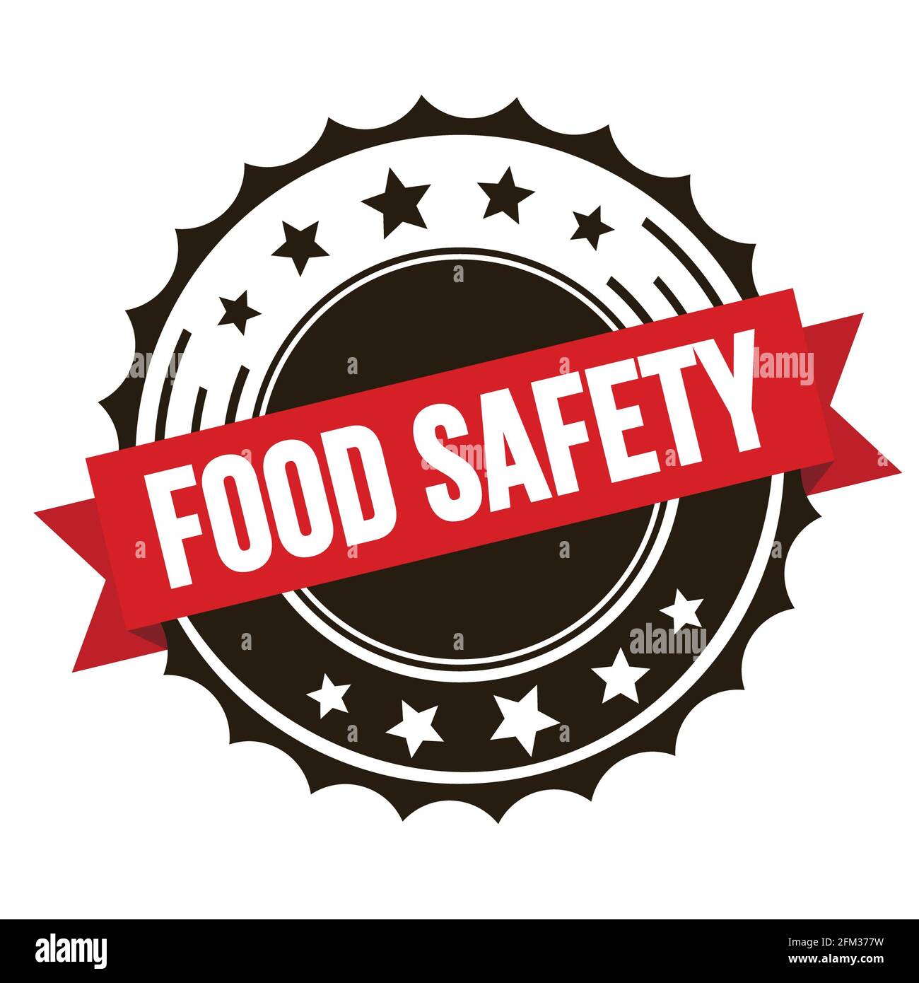 Food safety badge hi-res stock photography and images - Alamy