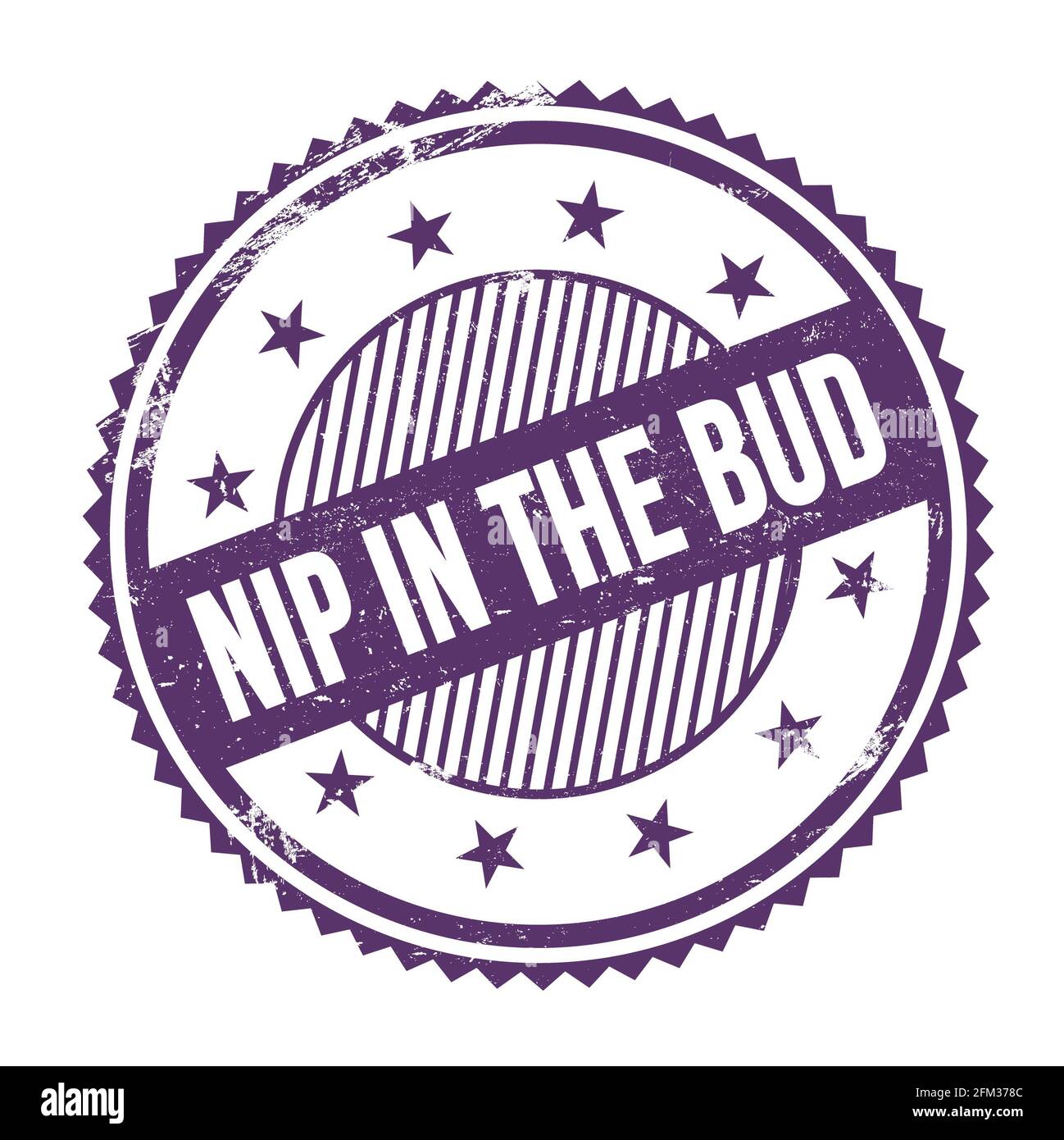 Nip in the bud word hi-res stock photography and images - Alamy