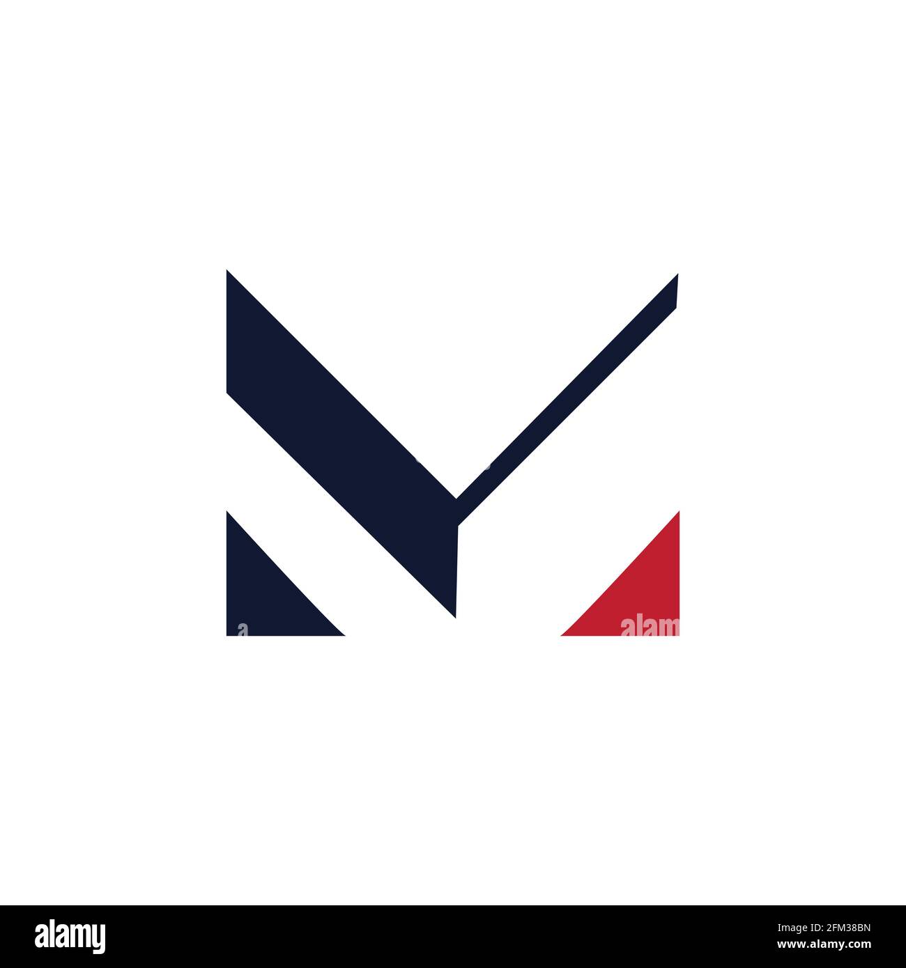 Letter M Business corporate abstract unity vector logo design template ...