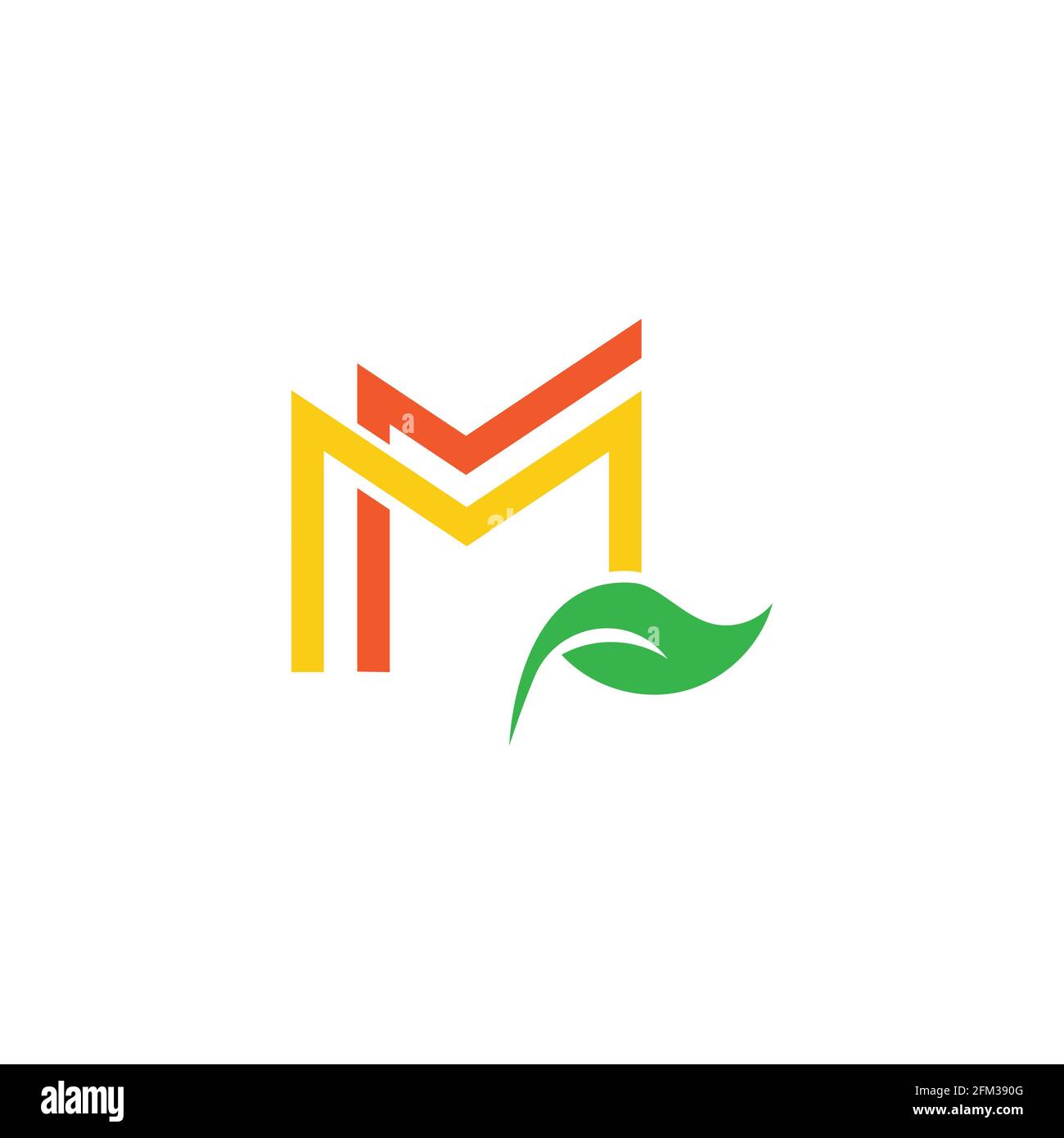 Letter M Business corporate abstract unity vector logo design template ...