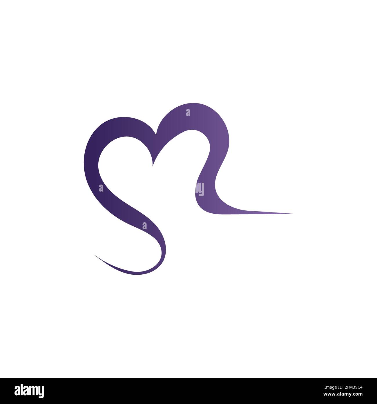 Letter M Business corporate abstract unity vector logo design template ...