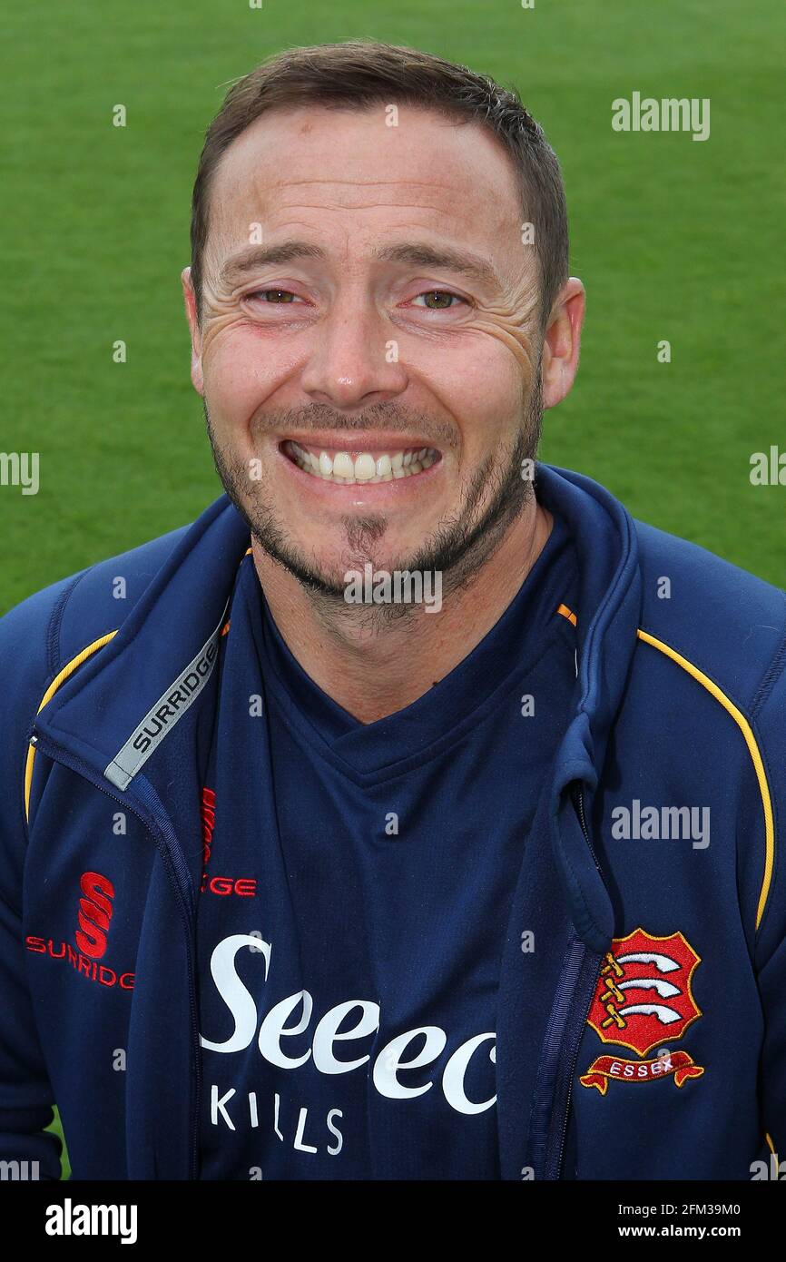 Graham Napier looks on during the Essex CCC Press Day at the Essex ...