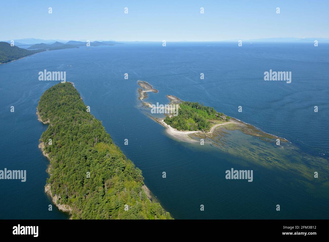Cabbage Island and Tumbo Island, Gulf Islands National Park Reserve of ...