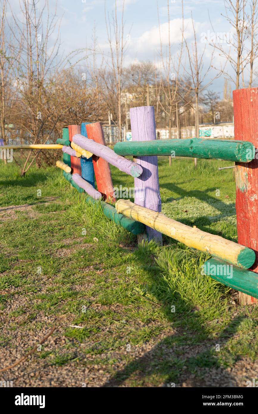 Wooden log stick pole hi-res stock photography and images - Alamy