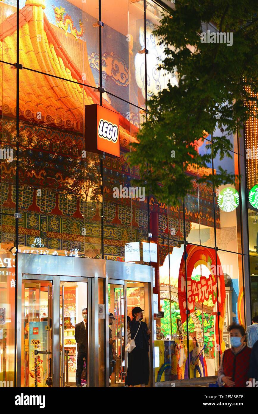 BEIJING, CHINA - MAY 5, 2021 - Beijing's first Lego flagship store at ...