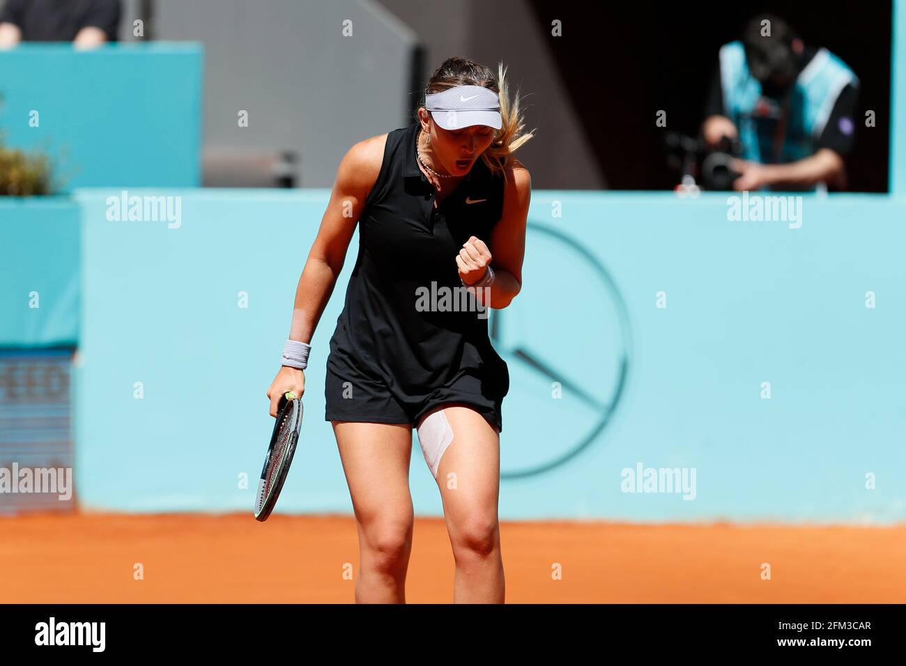 Madrid, Spain. 5th May, 2021. Paula Badosa (ESP) Tennis : Paula Badosa ...