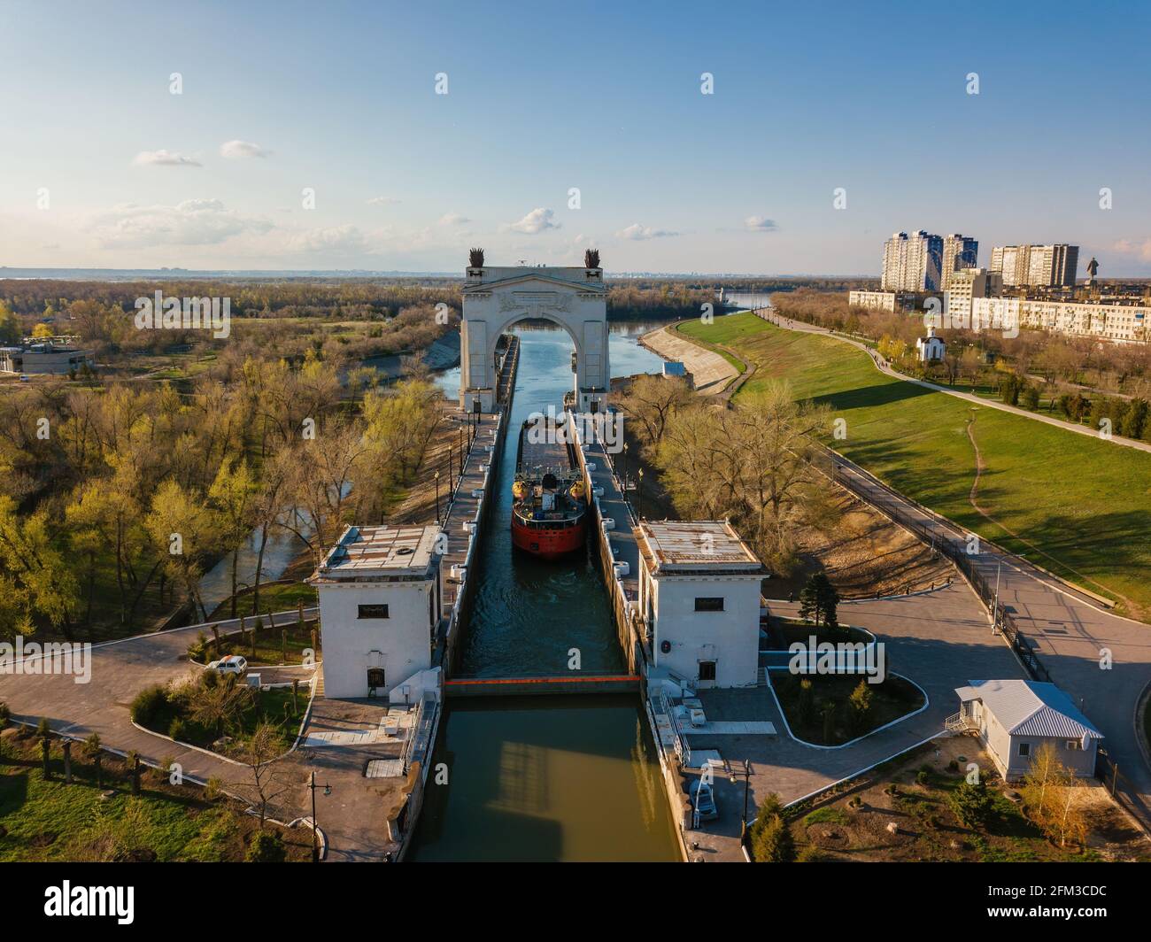 Volga don canal hi-res stock photography and images - Alamy