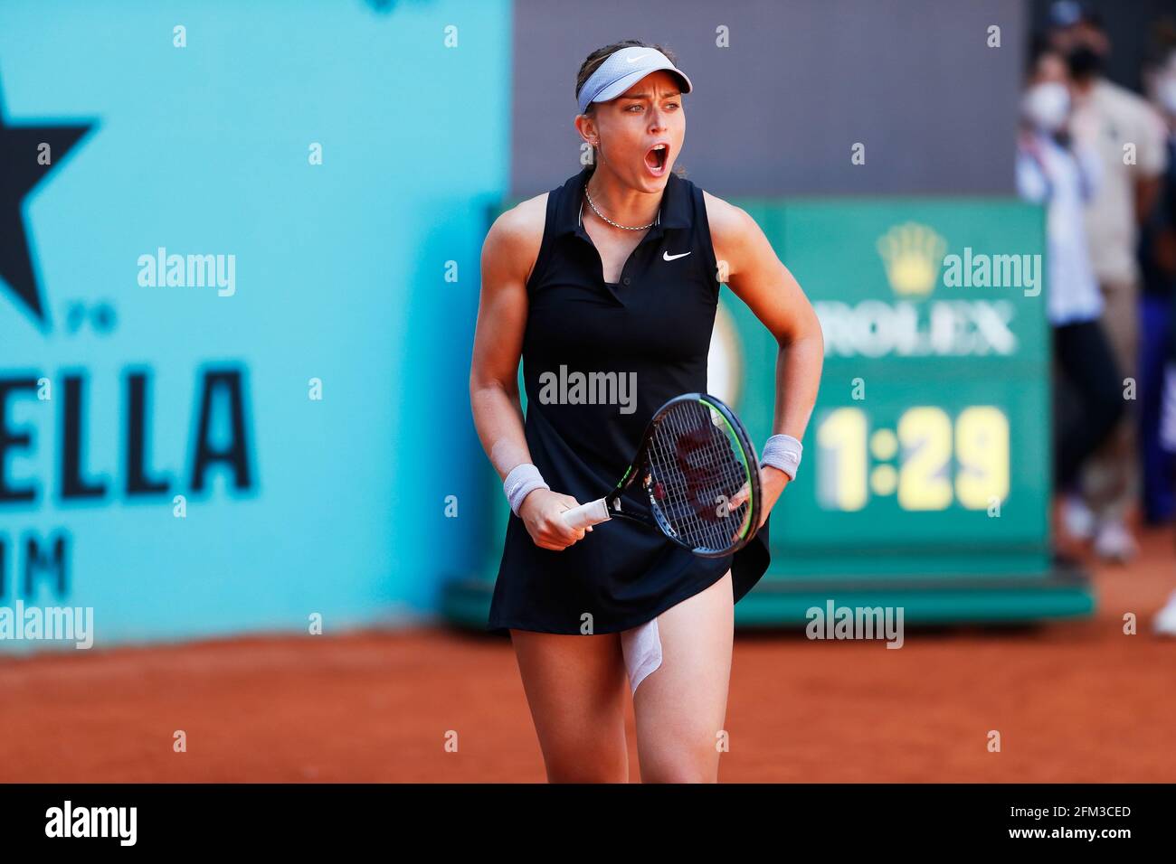 Madrid, Spain. 5th May, 2021. Paula Badosa (ESP) Tennis : Paula Badosa ...