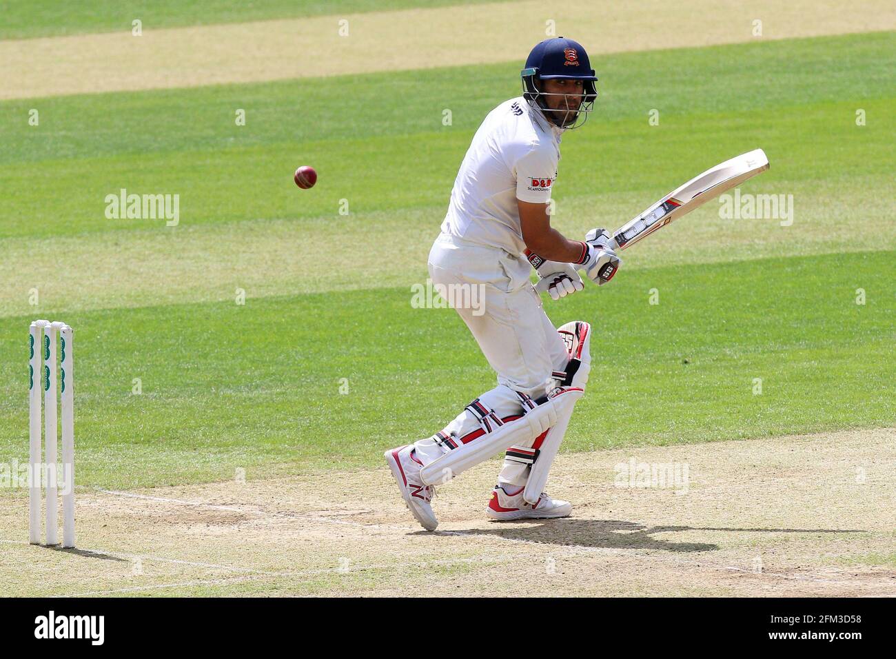Ravi Bopara in batting action for Essex during Essex CCC vs Kent CCC ...