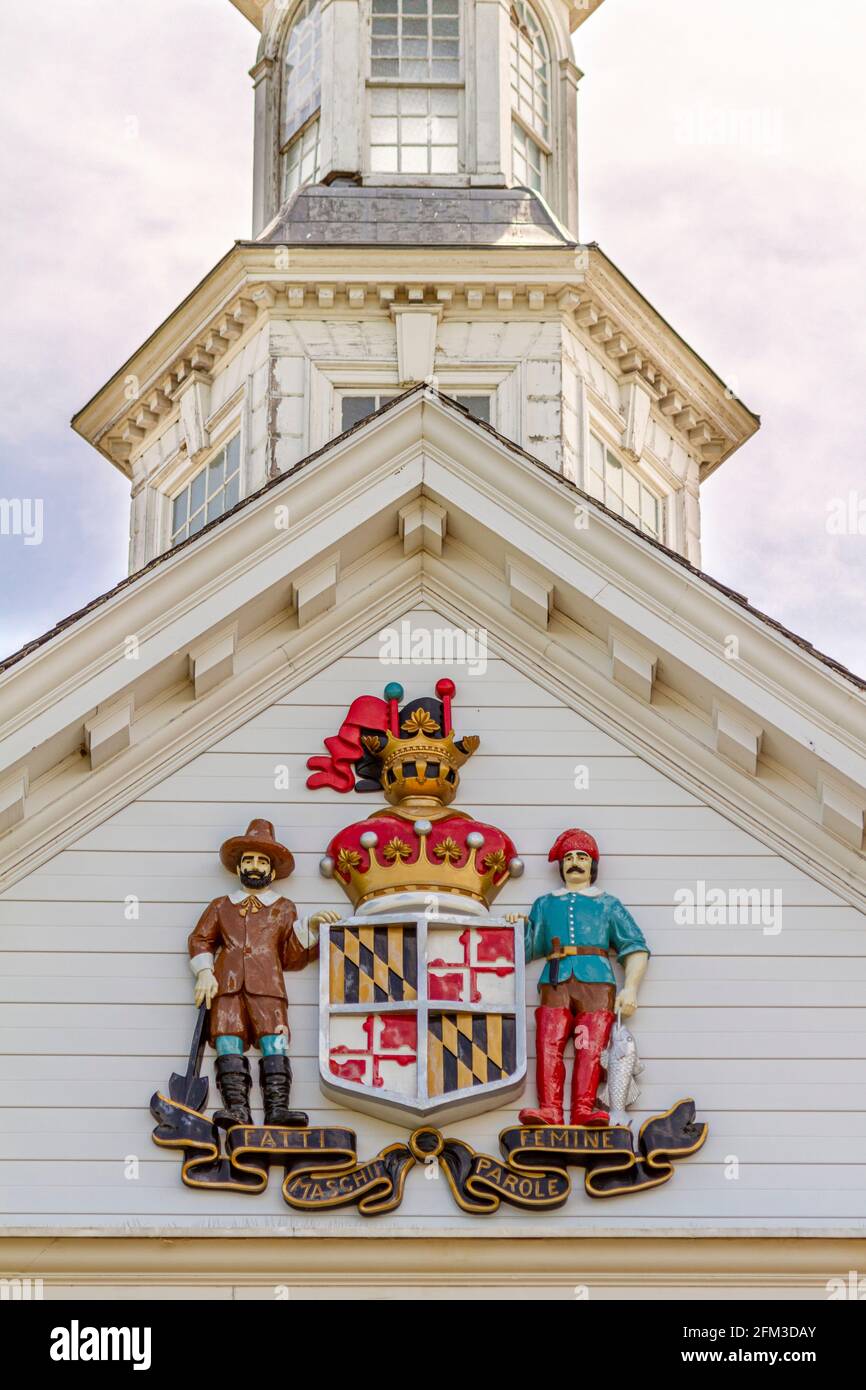 Close up isolated image of the reverse side of the official state Seal ...