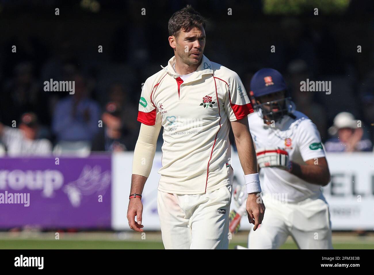 Jimmy anderson county cricket hi-res stock photography and images - Alamy
