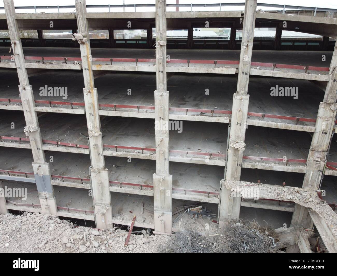 Chalon way way car park Stock Photo - Alamy