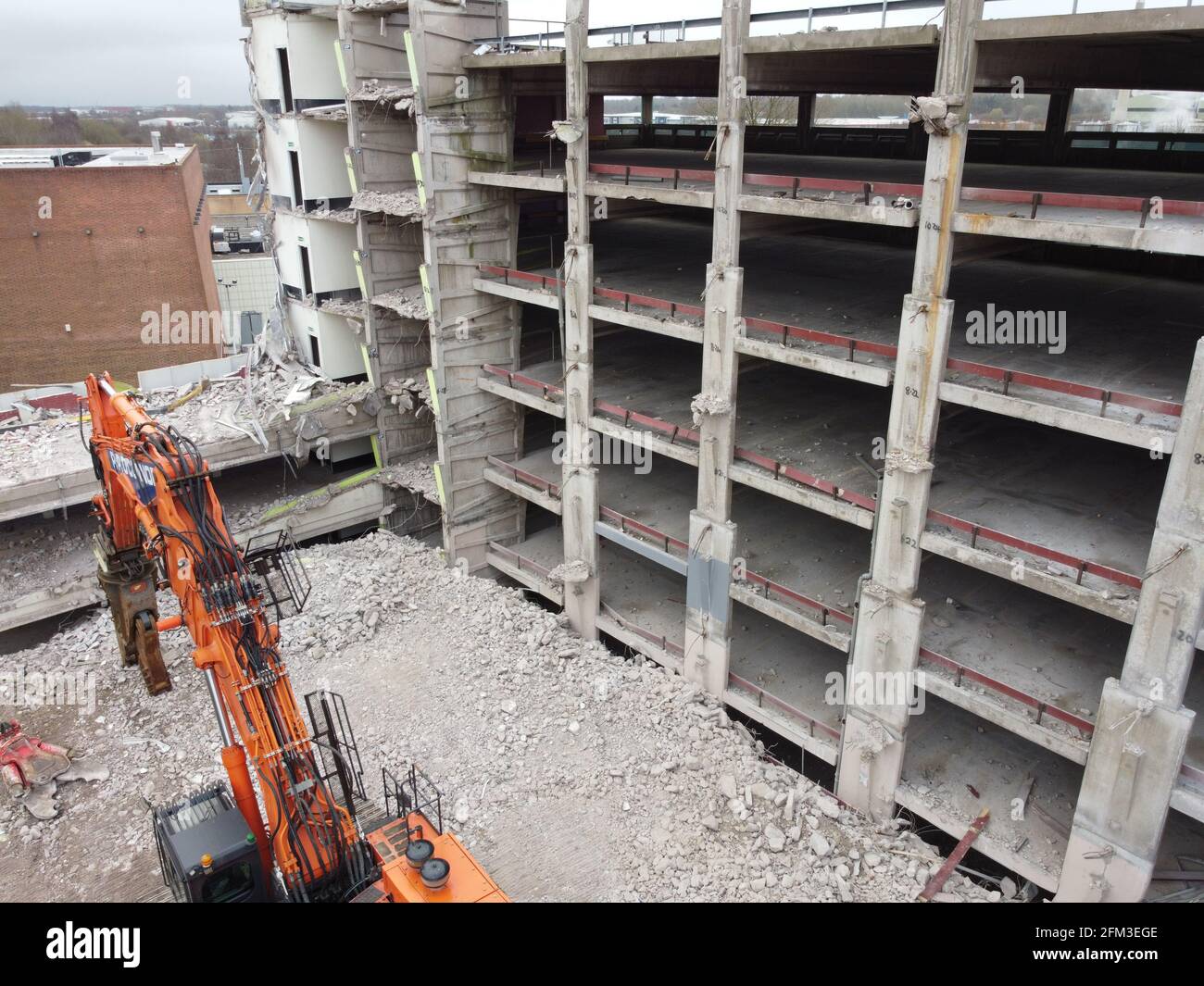 Chalon way way car park Stock Photo - Alamy