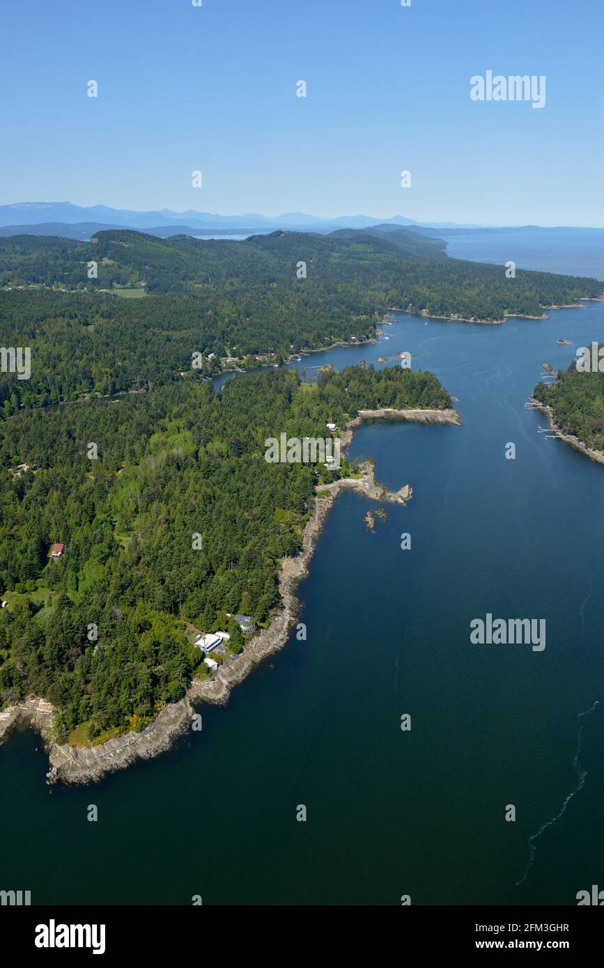 Galiano island view hi-res stock photography and images - Alamy