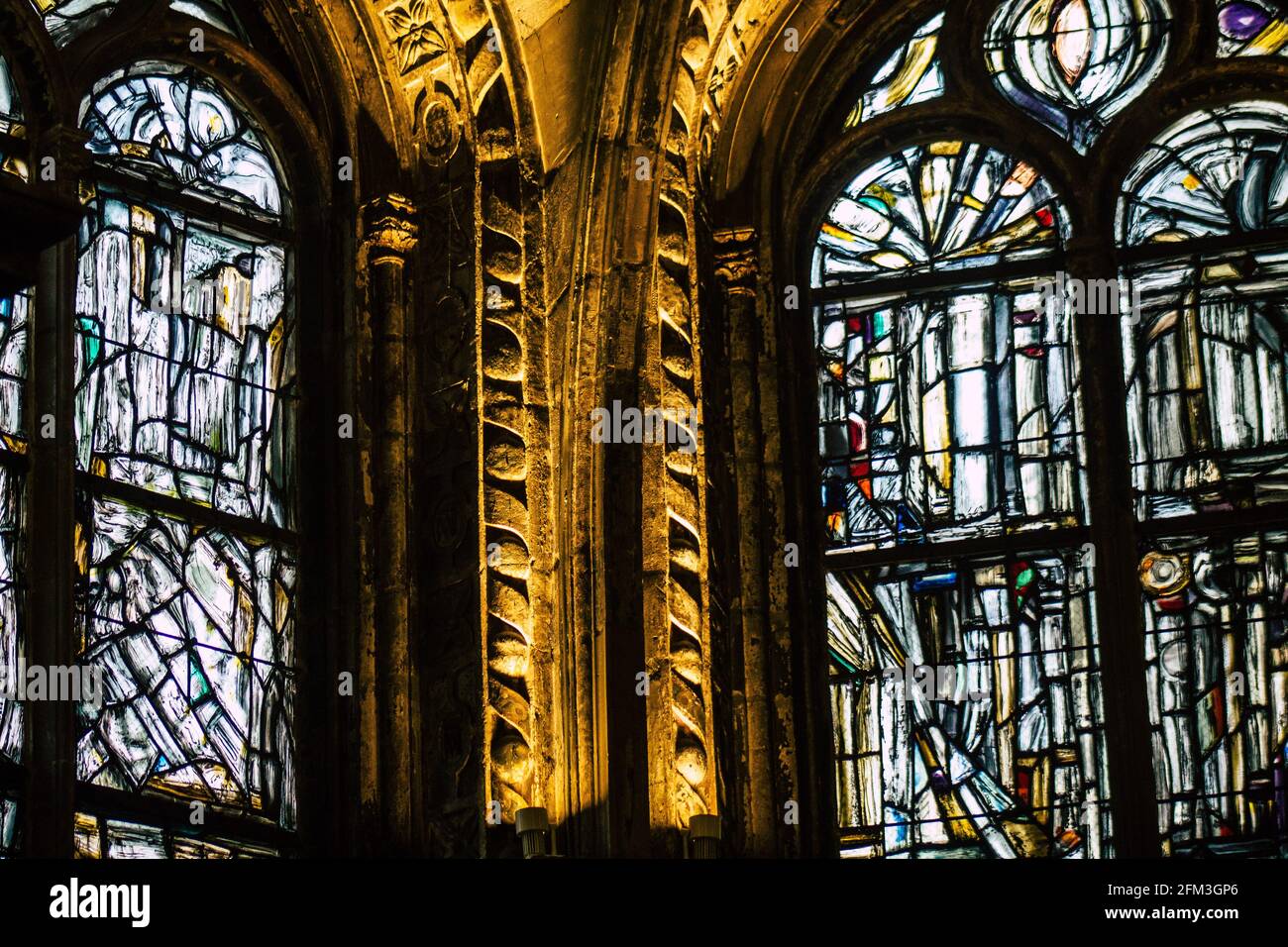 Reims France May 05, 2021 Saint Jacques Church, built in the 12th ...