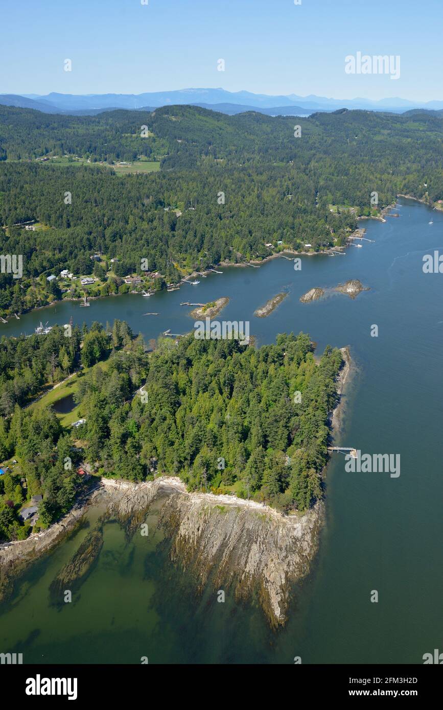 Galiano island view hi-res stock photography and images - Alamy