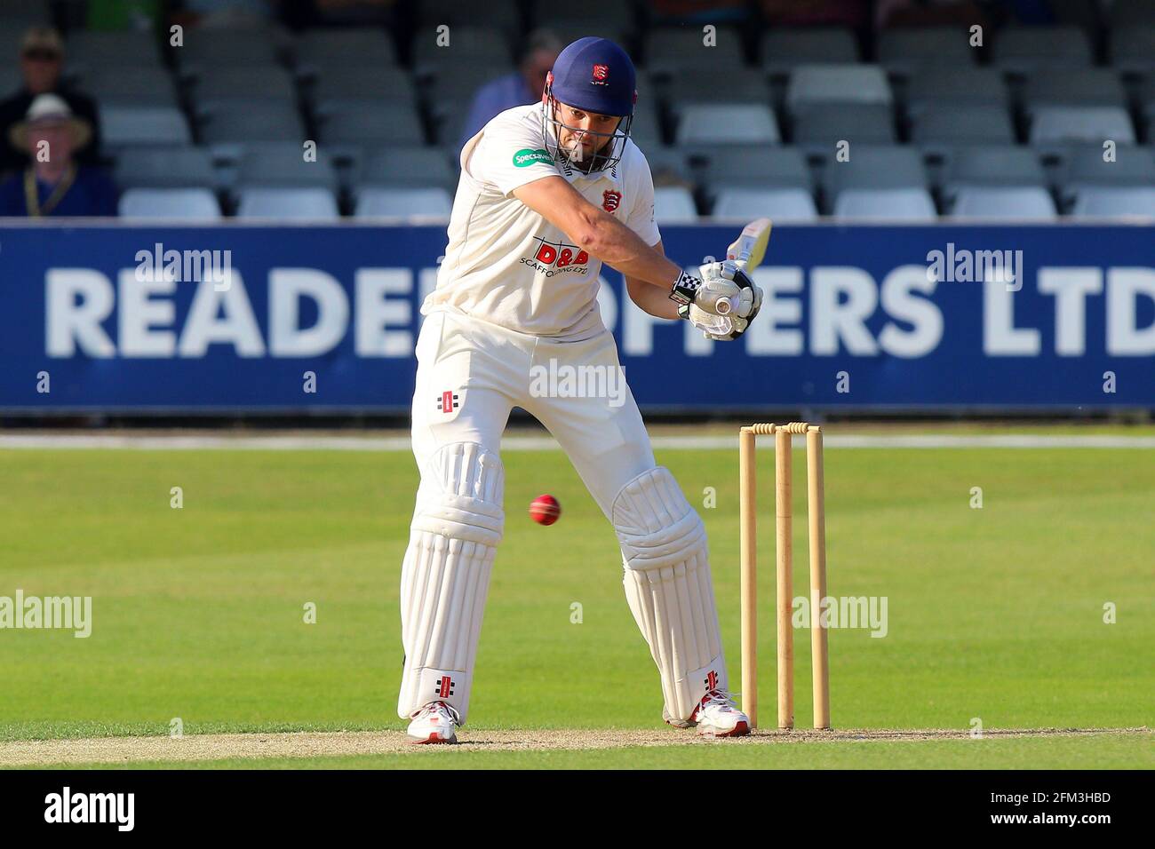 Nick Browne in batting action for Essex during Essex CCC vs Sri Lanka ...