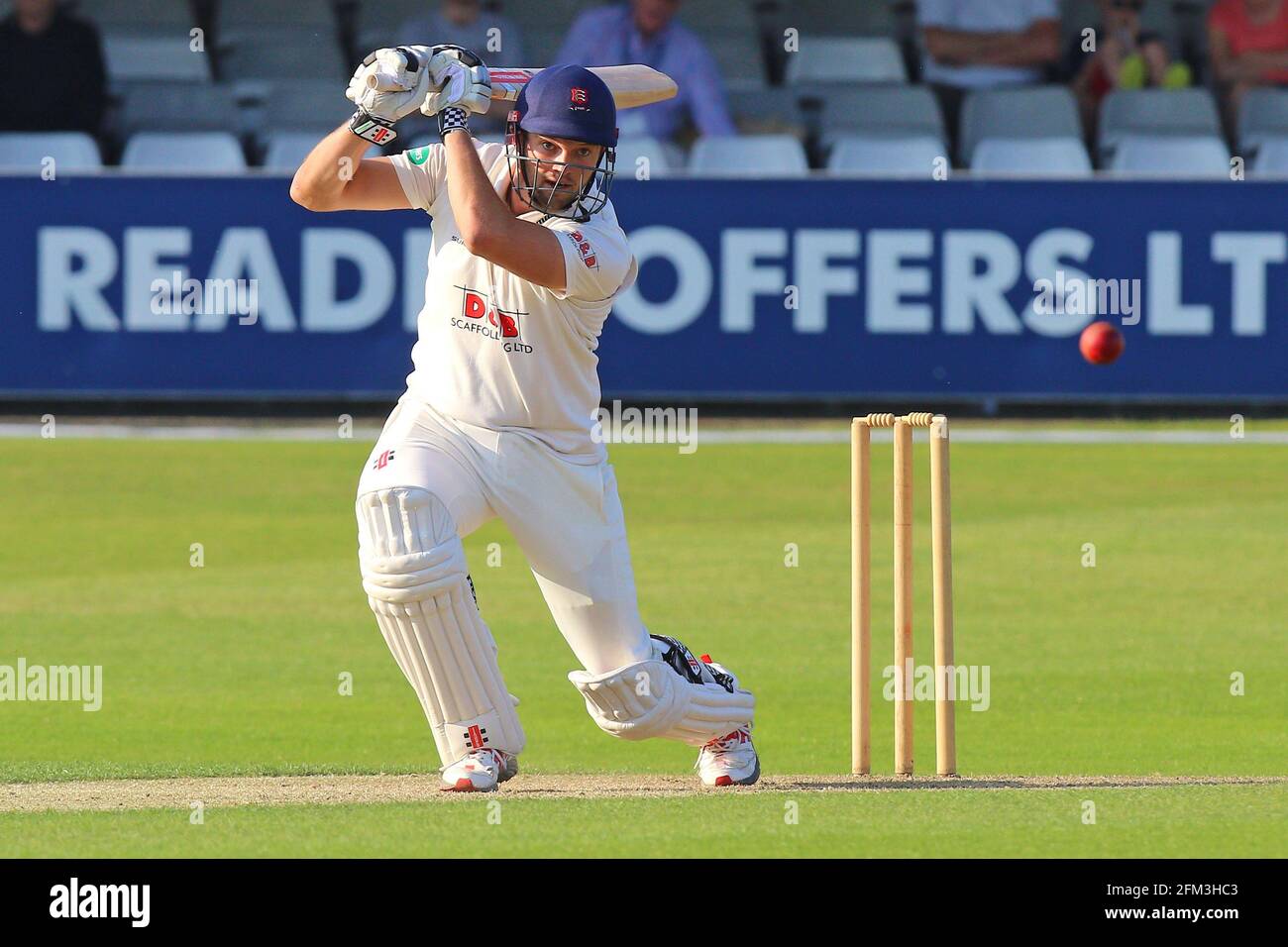 Nick Browne hits four runs for Essex during Essex CCC vs Sri Lanka ...