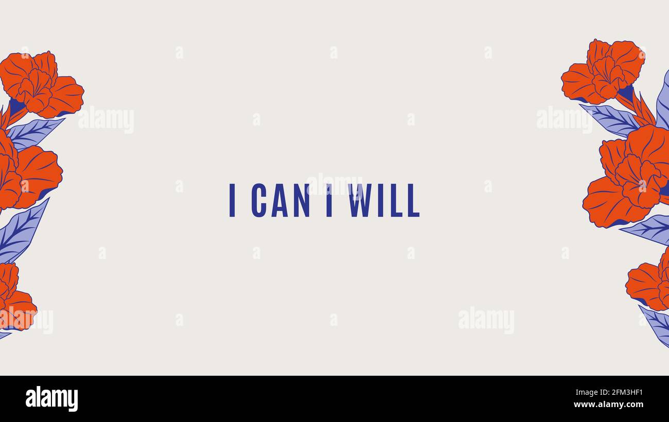Because i can poster hi-res stock photography and images - Alamy