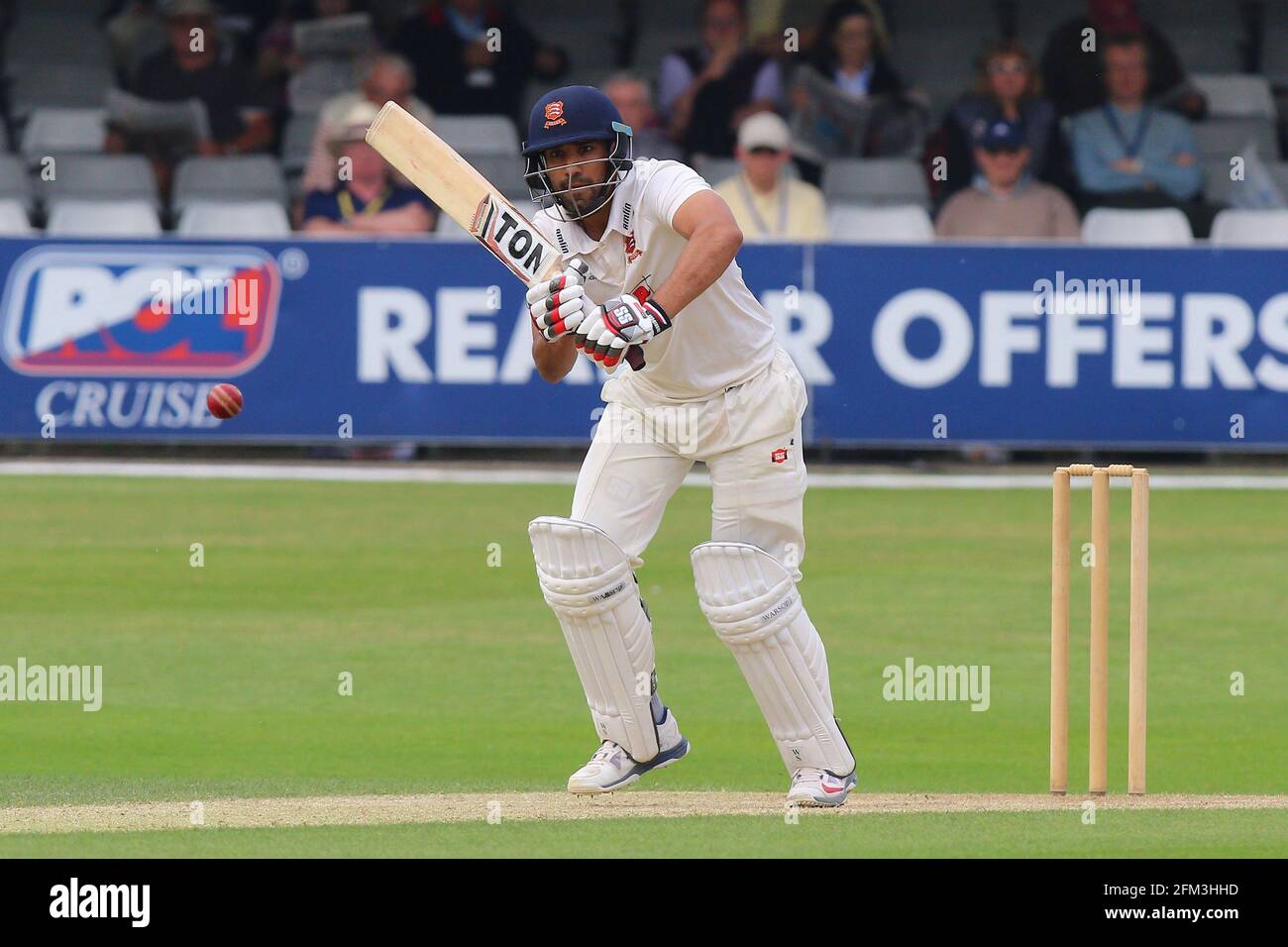 Ravi Bopara in batting action for Essex during Essex CCC vs Sri Lanka ...