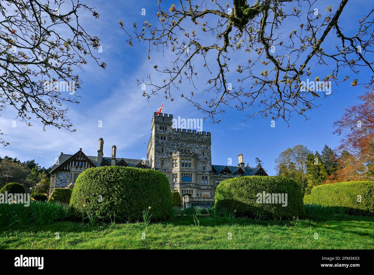 Hatley Castle, Hatley Park, Colwood, (Greater Victoria) British ...