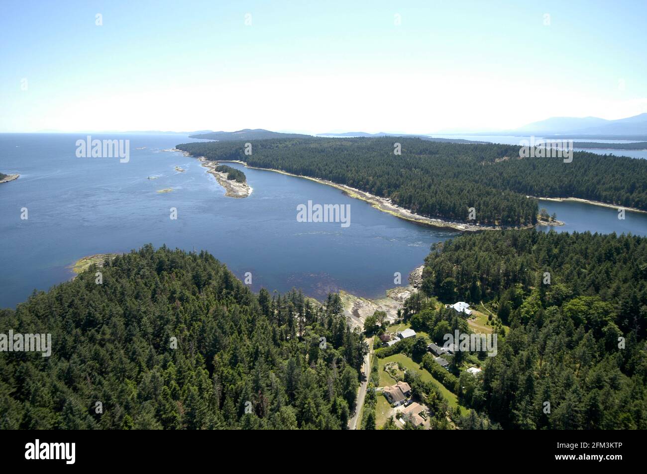 Aerial of gabriola island hi-res stock photography and images - Alamy