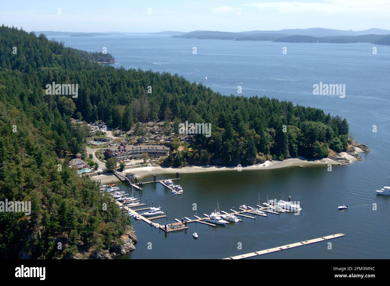 Resort and spa pender island bc hi-res stock photography and images - Alamy