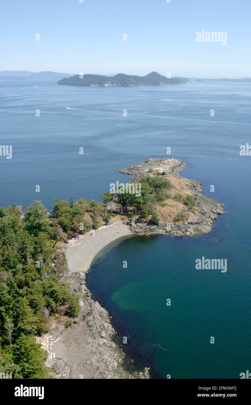 Fairfax Point, Moresby Island, Aerial photography of the Southern Gulf ...