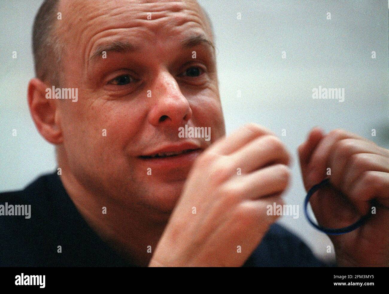 Brian End at his Office Stock Photo - Alamy