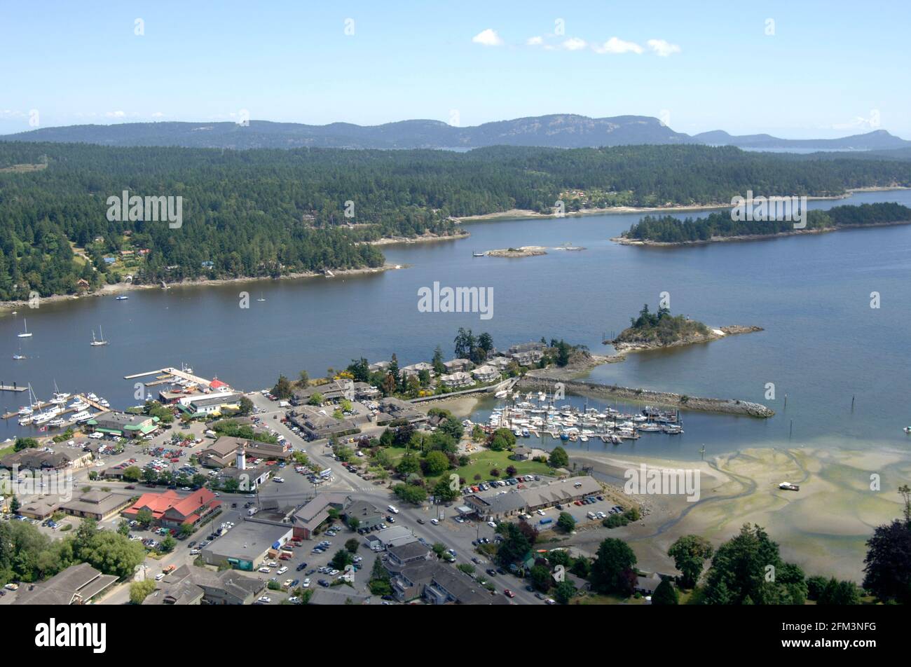 Marina ganges salt spring island hi-res stock photography and images ...